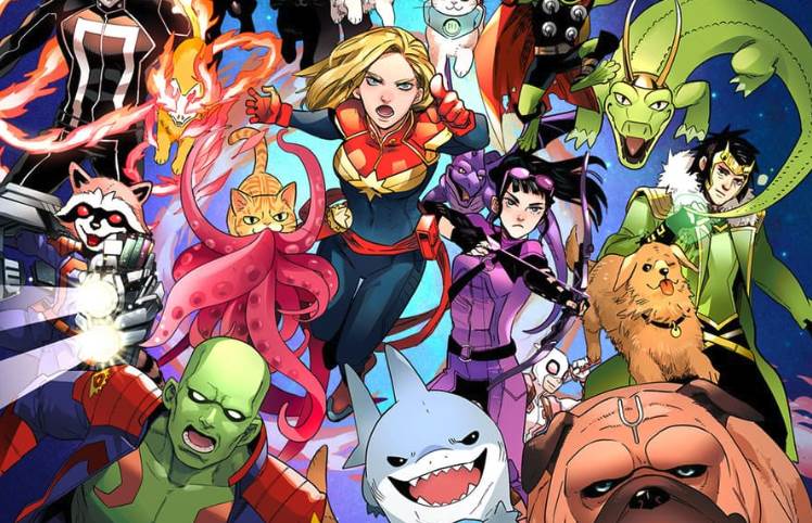 Marvel Writer Jason Loo Discusses New Infinity Comic "Infinity Paws ...