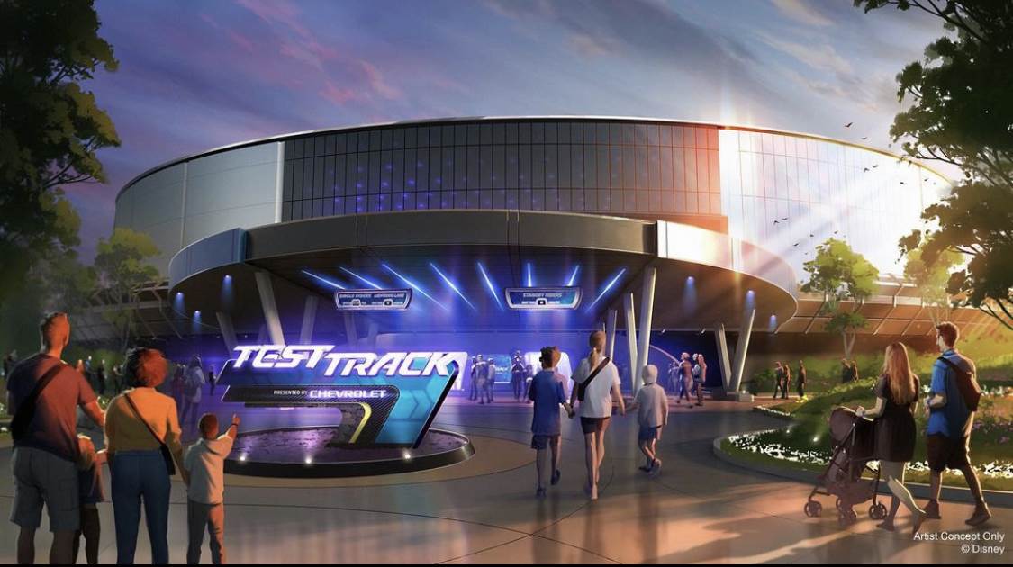 New Art Revealed For Test Track Update, Closure Date for Current ...