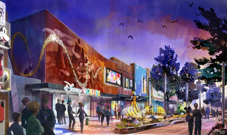 New Details, Concept Art for Disney Village Transformation Revealed ...