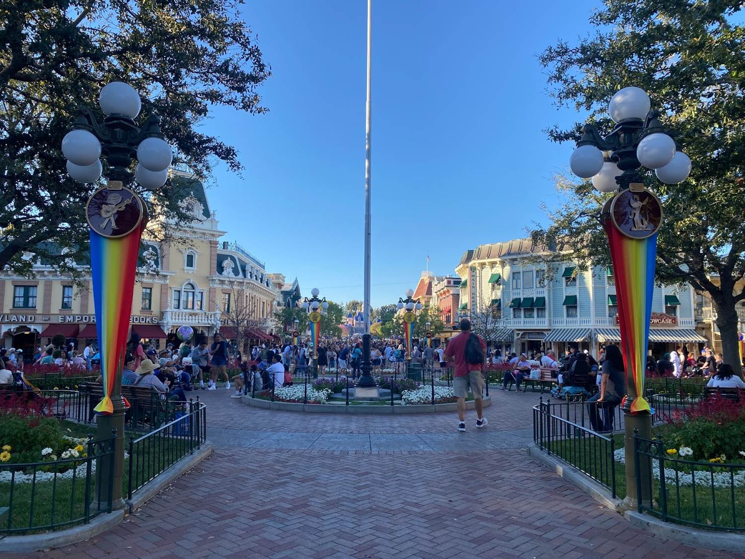 Photos: Colorful Pixar Fest Banners Adorn the Lampposts of Main Street ...