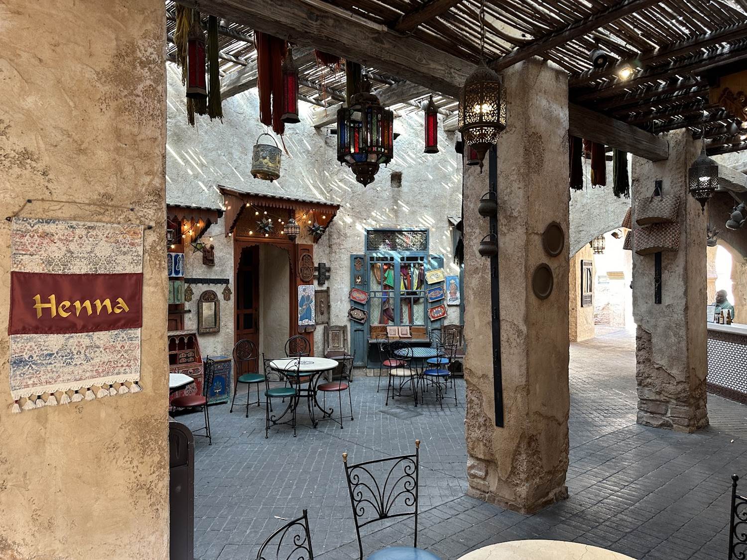 Photos: Construction Efforts Take Over EPCOT's Morocco Pavilion Ahead ...