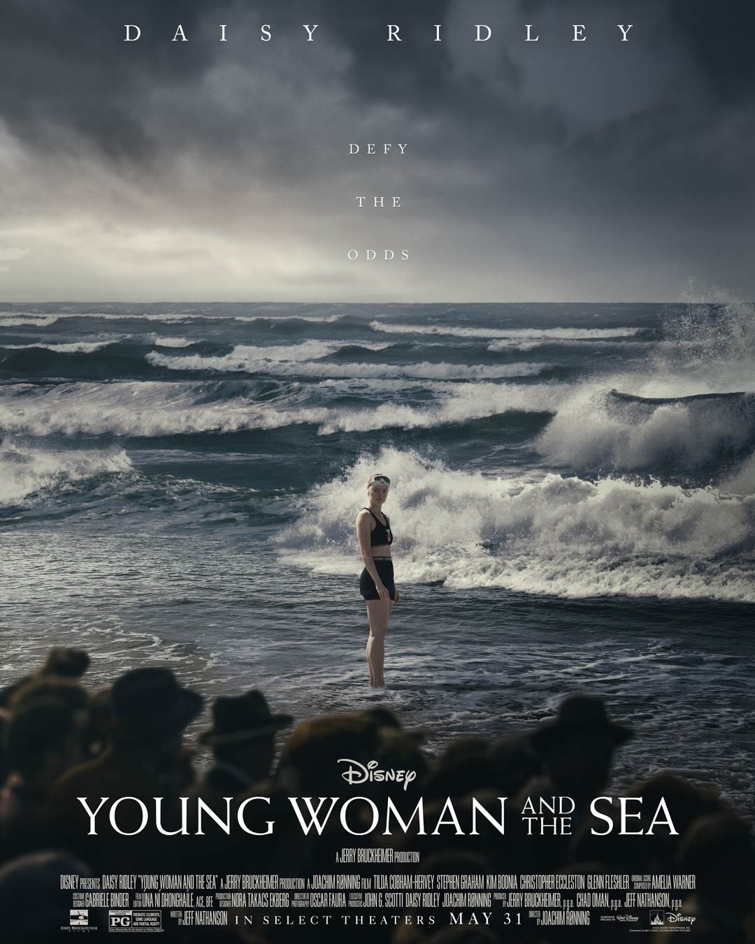 Trailer and Poster Released for Disney's "Young Woman and the Sea ...