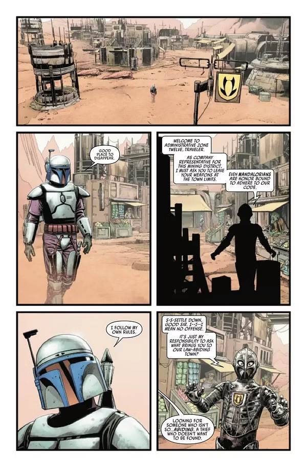 Comic Review - "Star Wars: Jango Fett" #3 Returns the Character to His ...