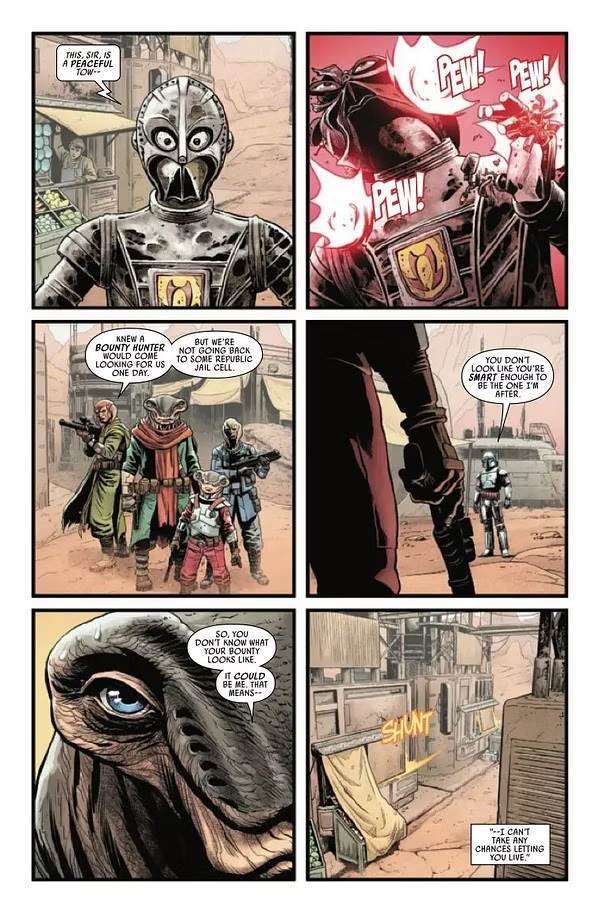 Comic Review - "Star Wars: Jango Fett" #3 Returns the Character to His ...