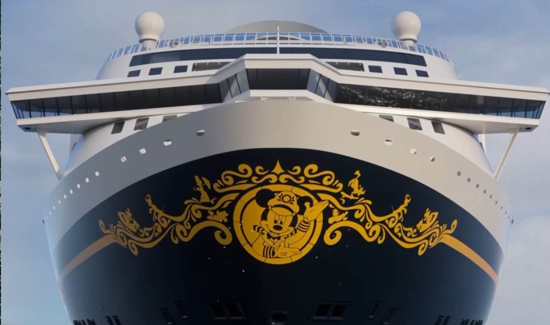 Disney Cruise Line Reveals Bow Art For One Of Their Newest Ships ...