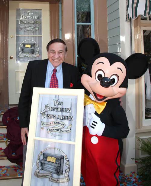 Disney Legend Richard Sherman Passes Away at 95 - LaughingPlace.com