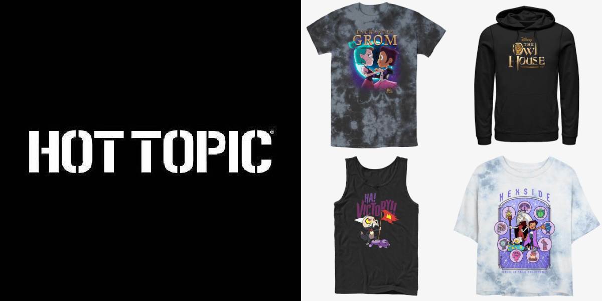 "The Owl House" at Hot Topic - Apparel Featuring Luz, Eda, and More