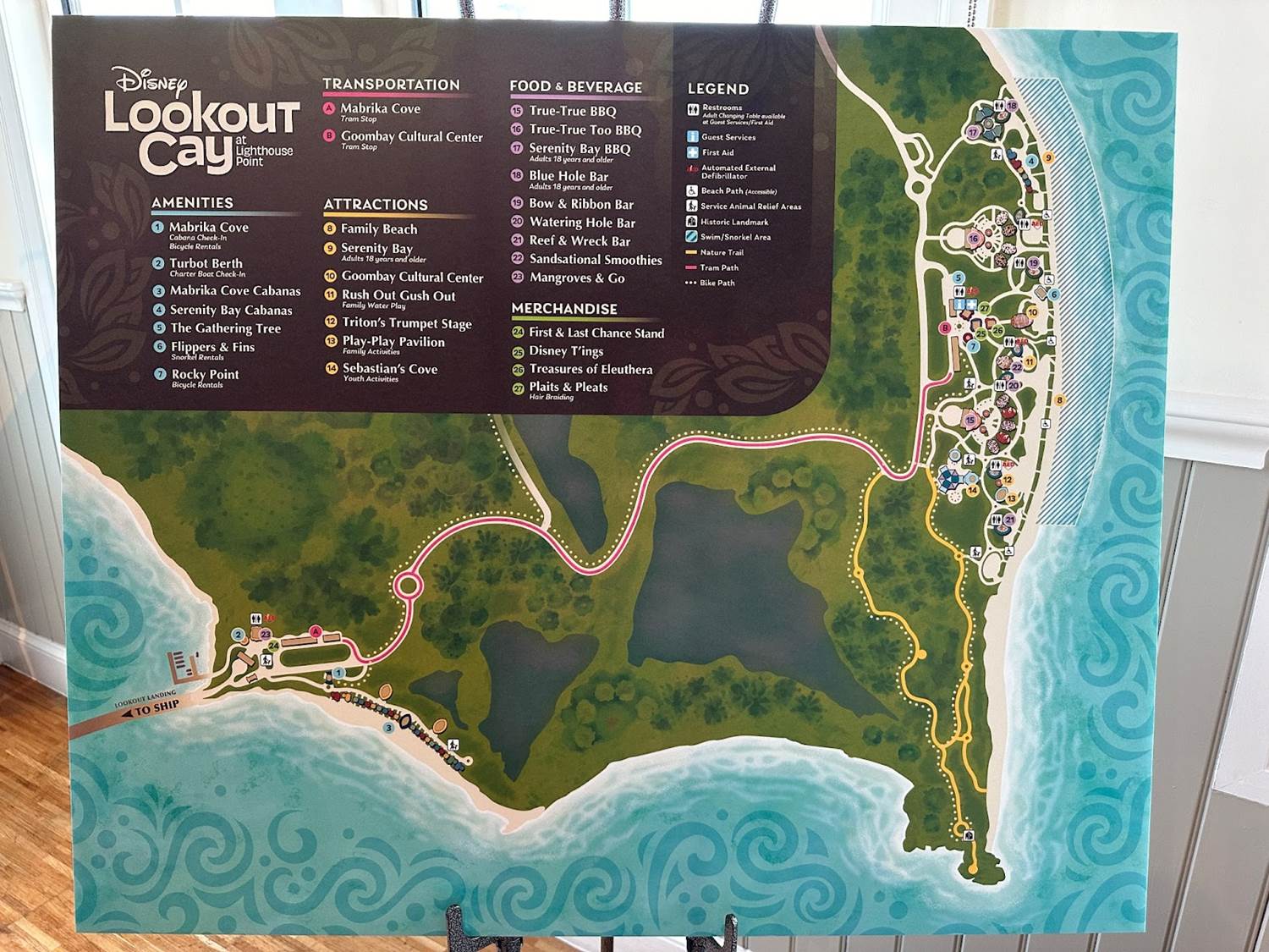 Island Map, Entertainment, Merchandise and More Revealed for Disney ...