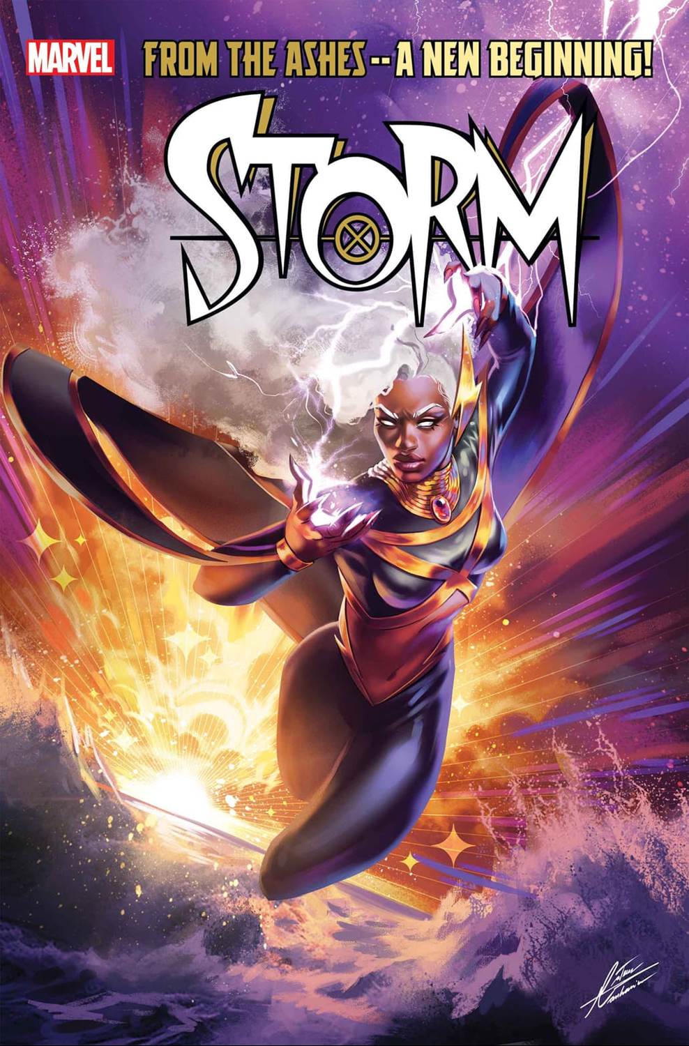Marvel Comics to Launch New Solo Storm Series Set in “From the Ashes” Era - LaughingPlace.com