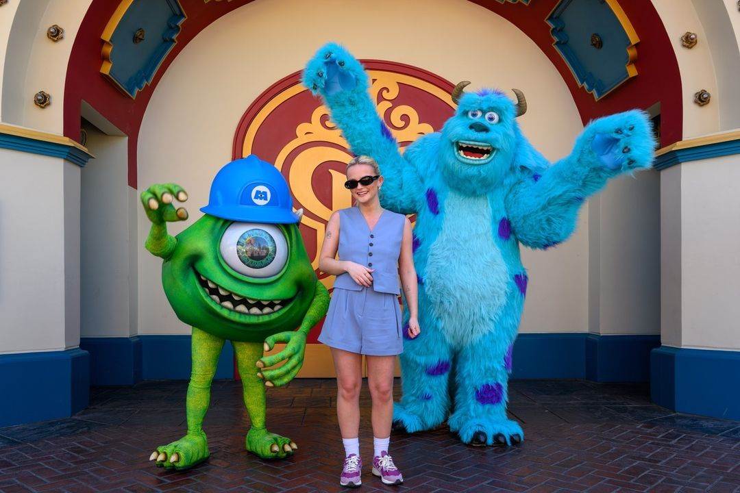 Ncuti Gatwa and Millie Gibson Visit the Disneyland Resort During ...