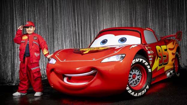 One "Cars" Superfan Has Wish Granted At Hong Kong Disneyland ...