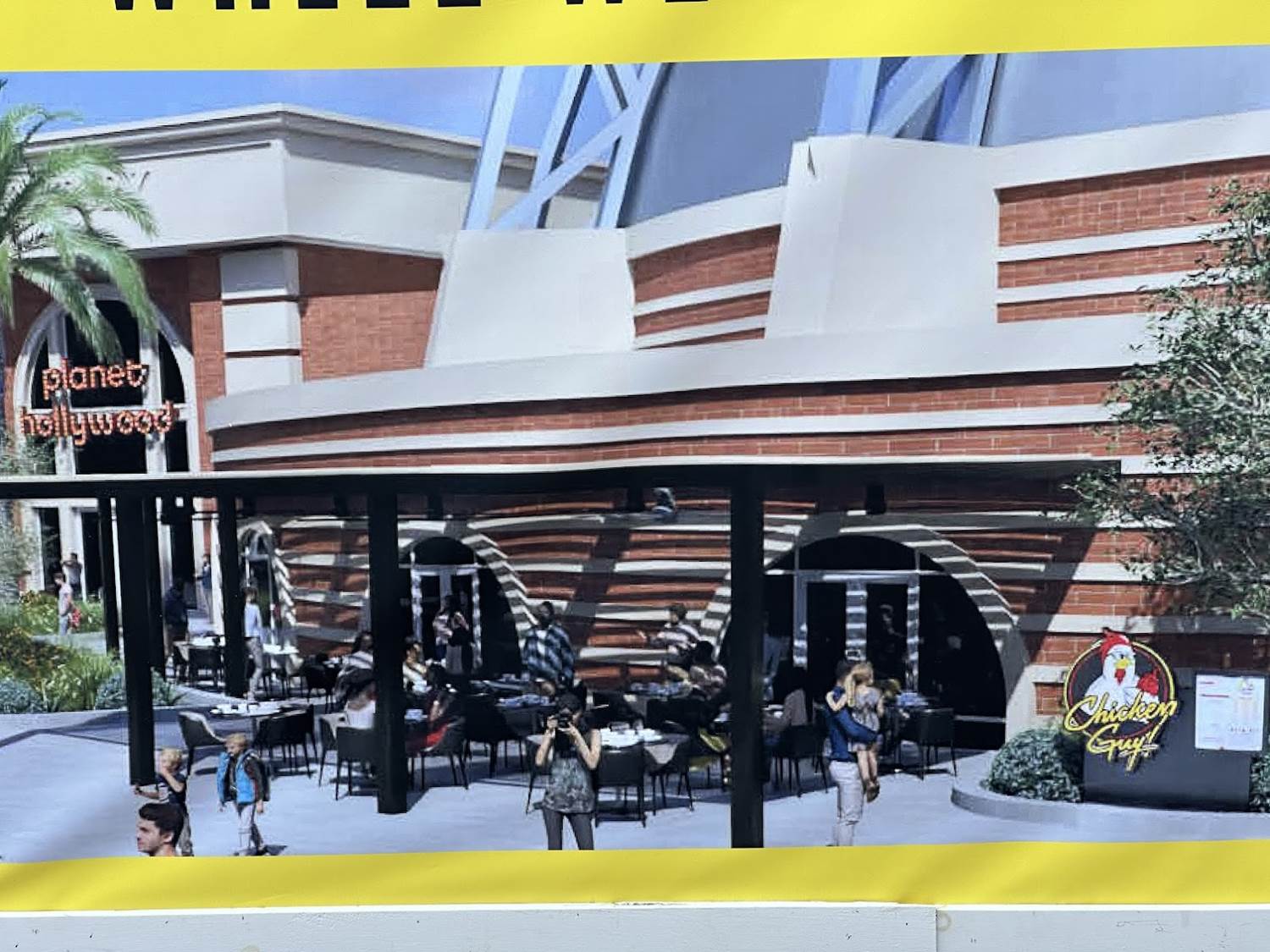 Photos: Disney Springs Chicken Guy Expanding Outdoor Seating ...