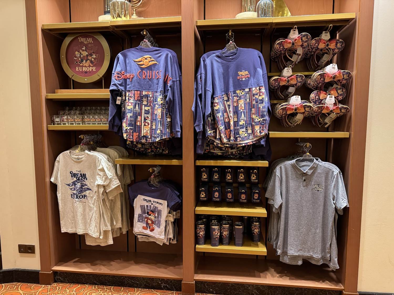 Photos: Europe-Specific Merchandise Available On The Disney Dream ...