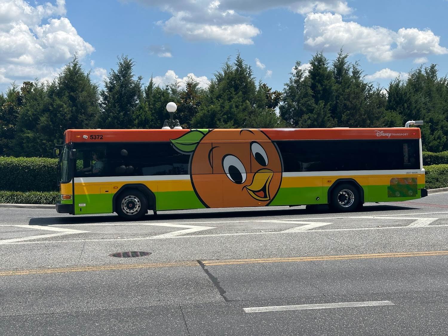 Photos: New Orange Bird Bus Wrap Debuts at Walt Disney World ...