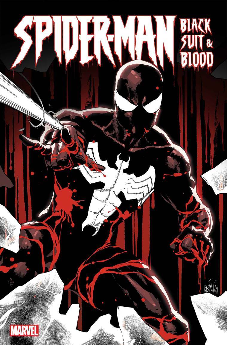 Spider-Man Embraces His Dark Side In "Spider-Man: Black Suit & Blood ...