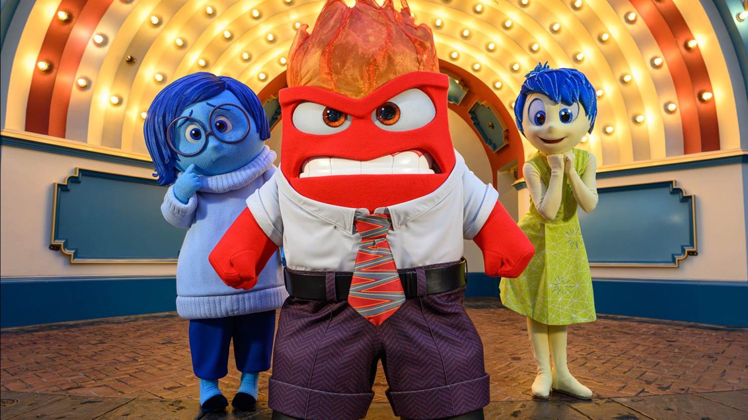 Anger Set To Debut at Disney California Adventure for Pixar Fest ...