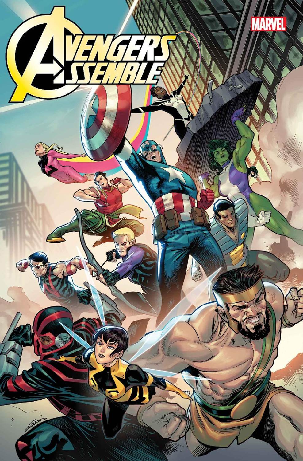 Assortment of Covers Revealed for Debut Issue of “Avengers Assemble ...