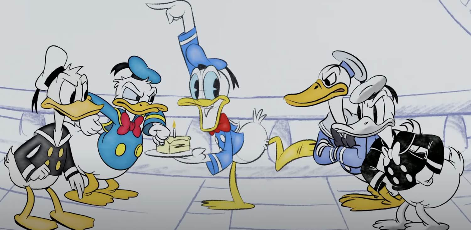 Donald Duck Donald Duck Cake Inspired By Disney's New Album