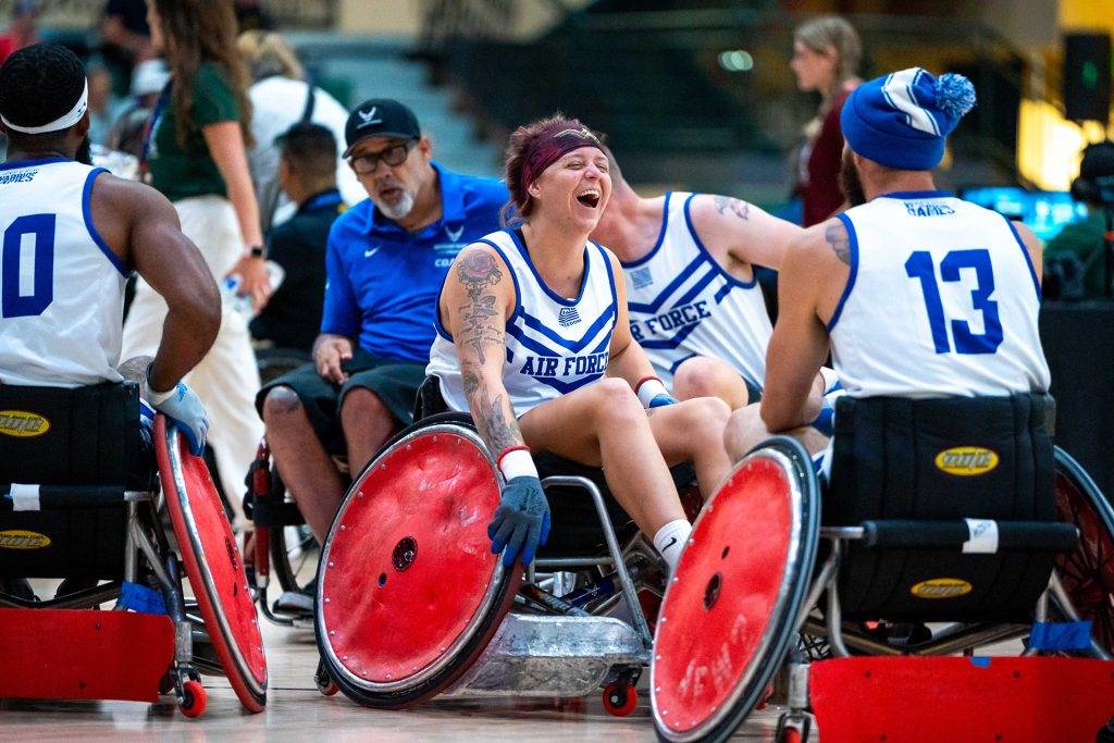 Department of Defense Warrior Games Participant Sgt. Carly James Shares ...