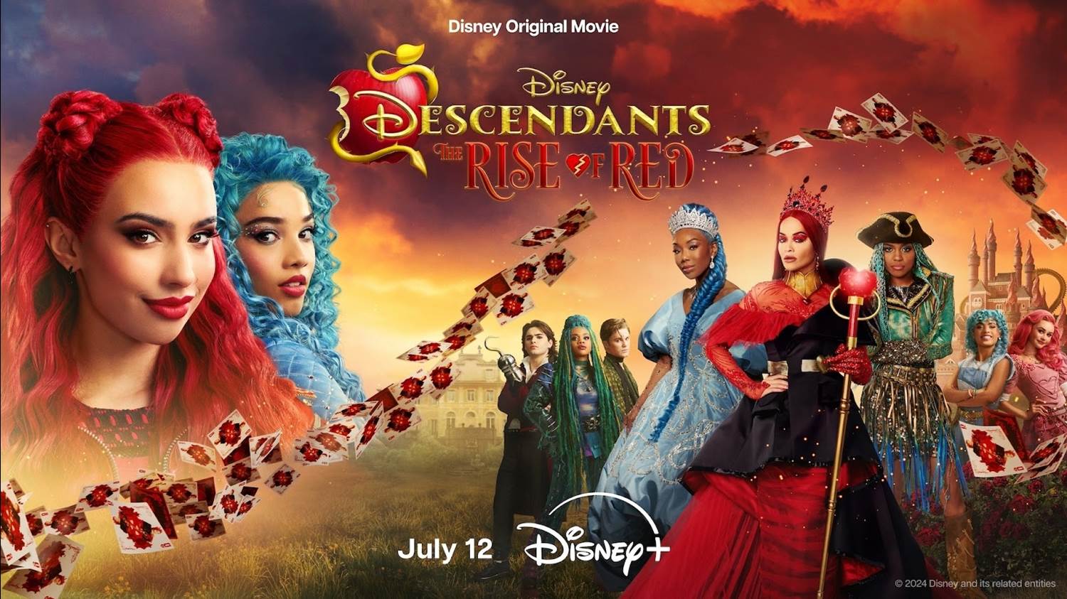 “Descendants: The Rise of Red” Trailer Breaks Most Watched Record for ...