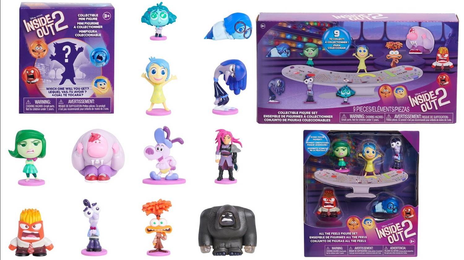 Calm Your Emotions with Cuddly and Collectible "Inside Out 2" Products ...