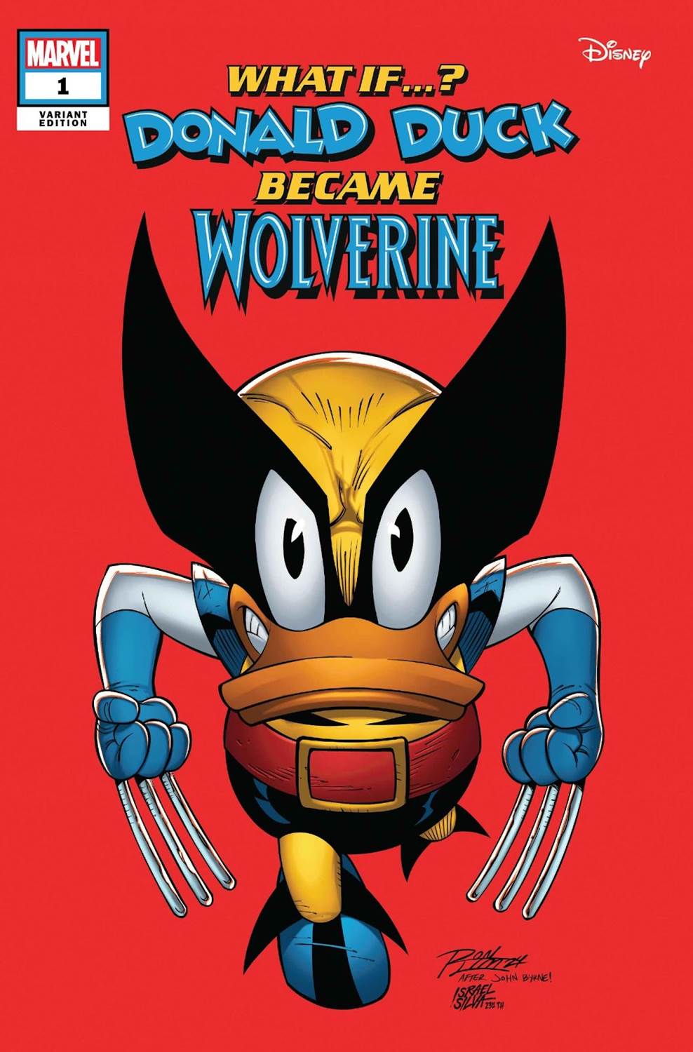 Donald Duck Becomes Wolverine in New Disney/Marvel Cross-Over Series ...
