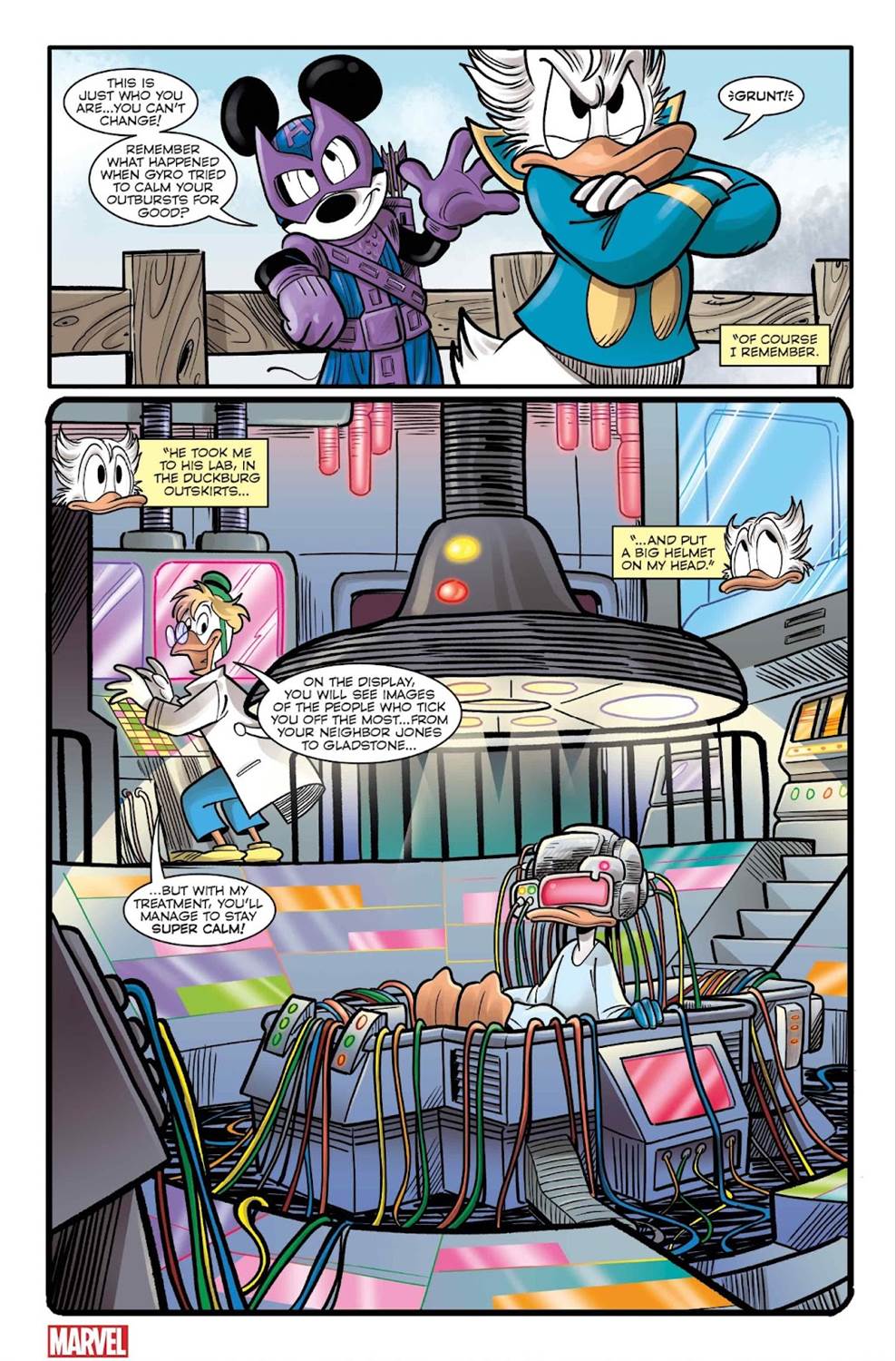 Donald Duck Becomes Wolverine in New Disney/Marvel Cross-Over Series ...