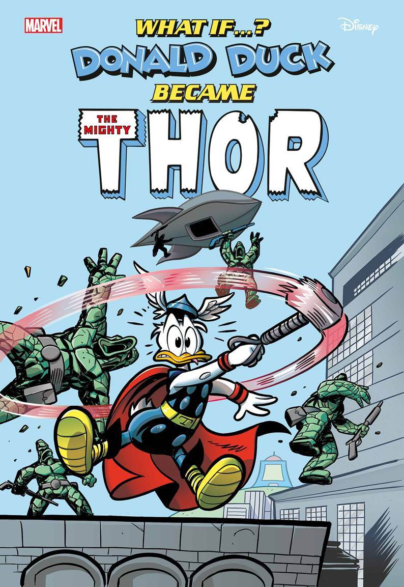 Donald Duck Wields The Power Of Thor In New "What If....?" Comic Later ...