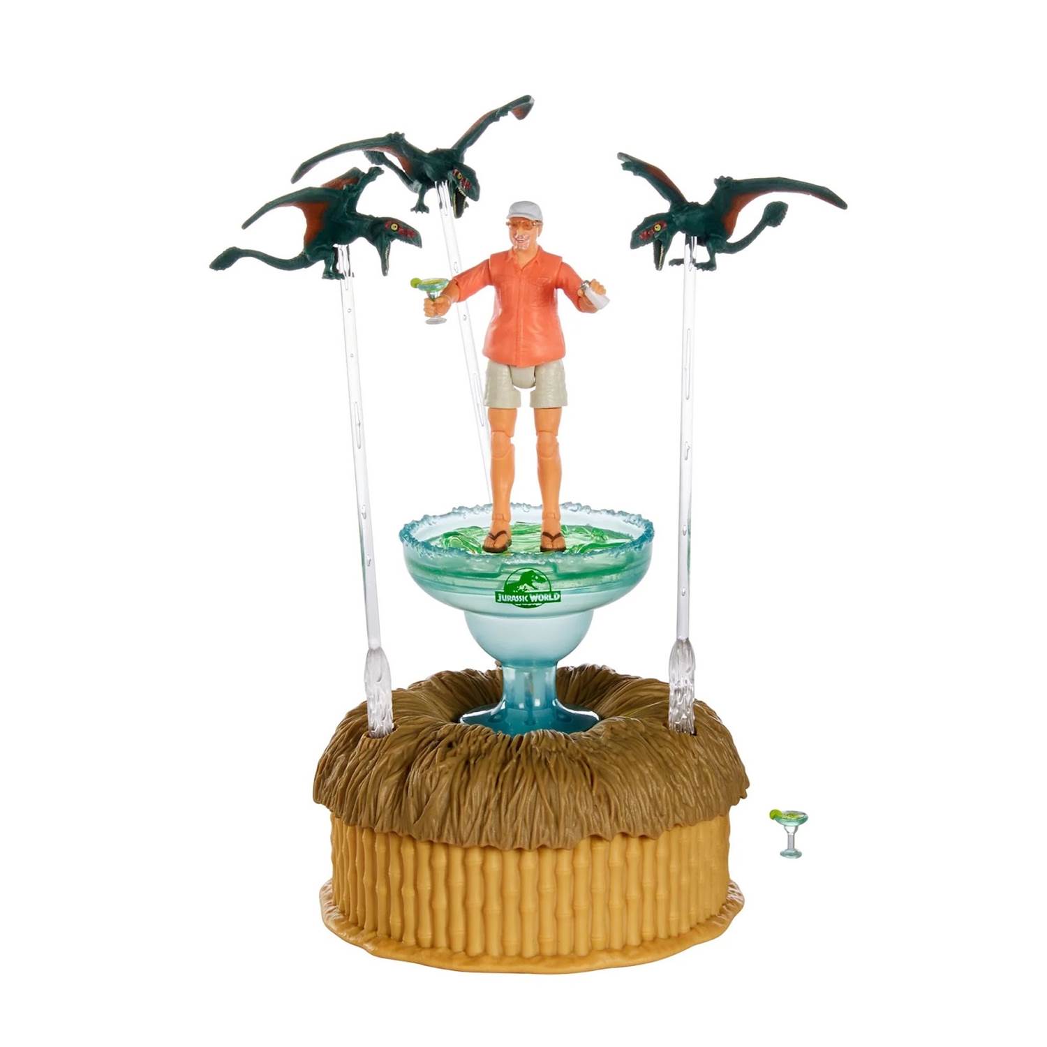 Jimmy Buffett "Jurassic World" "Bubbles Up" Action Figure Revealed by ...