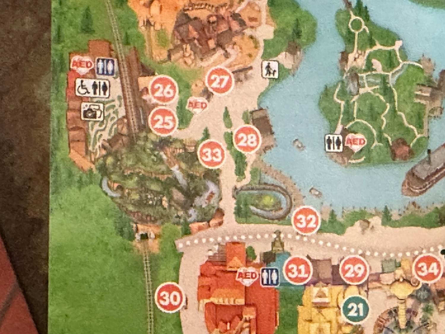 Magic Kingdom Park Map Updated to Include Tiana’s Bayou Adventure and ...