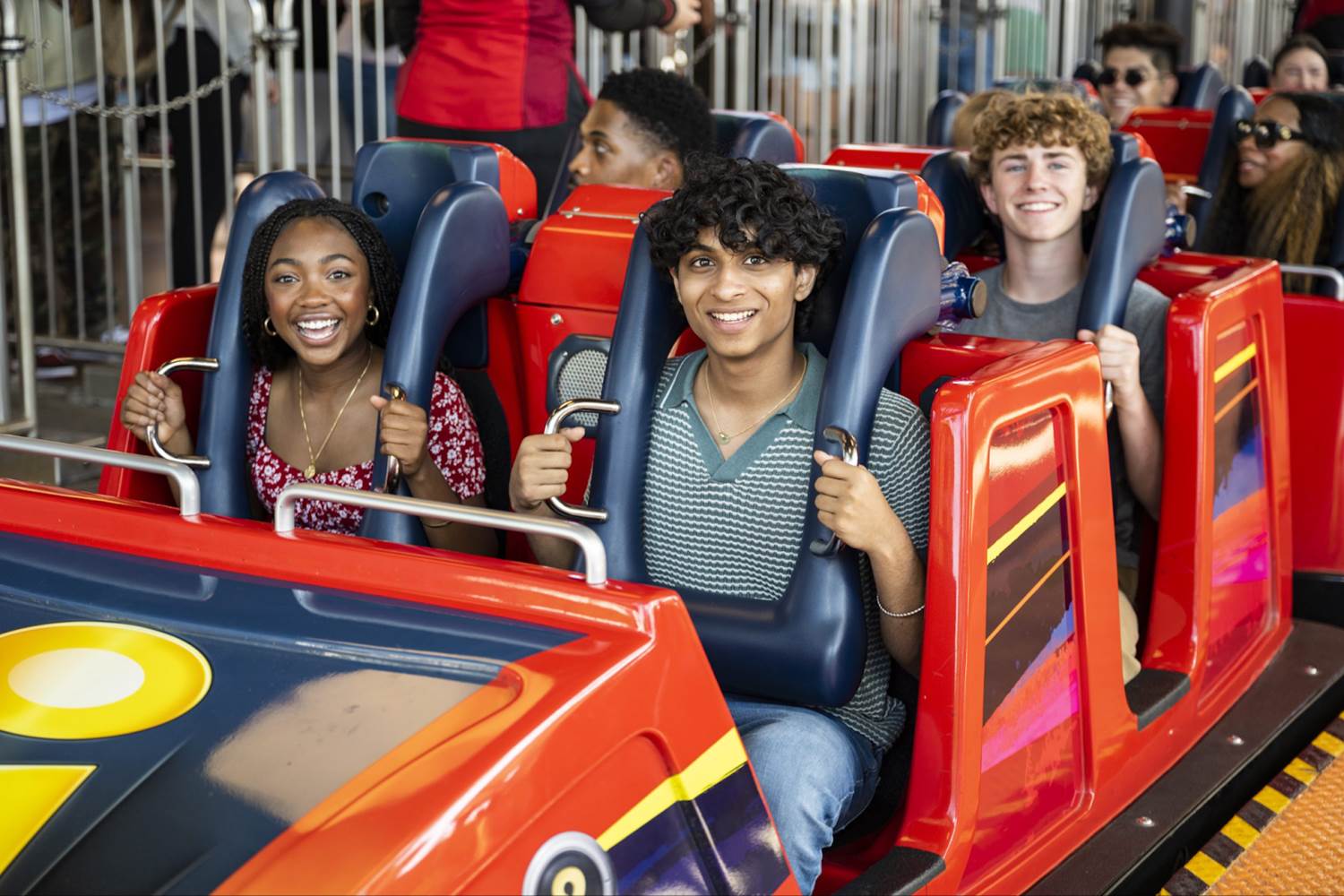 “Percy Jackson and the Olympians” Cast Visit the Disneyland Resort for ...