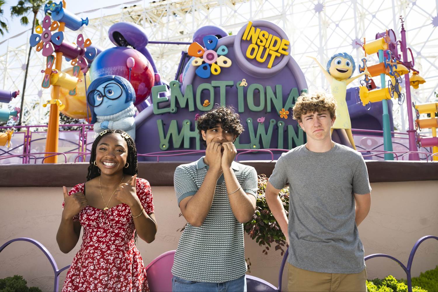 “Percy Jackson and the Olympians” Cast Visit the Disneyland Resort for ...