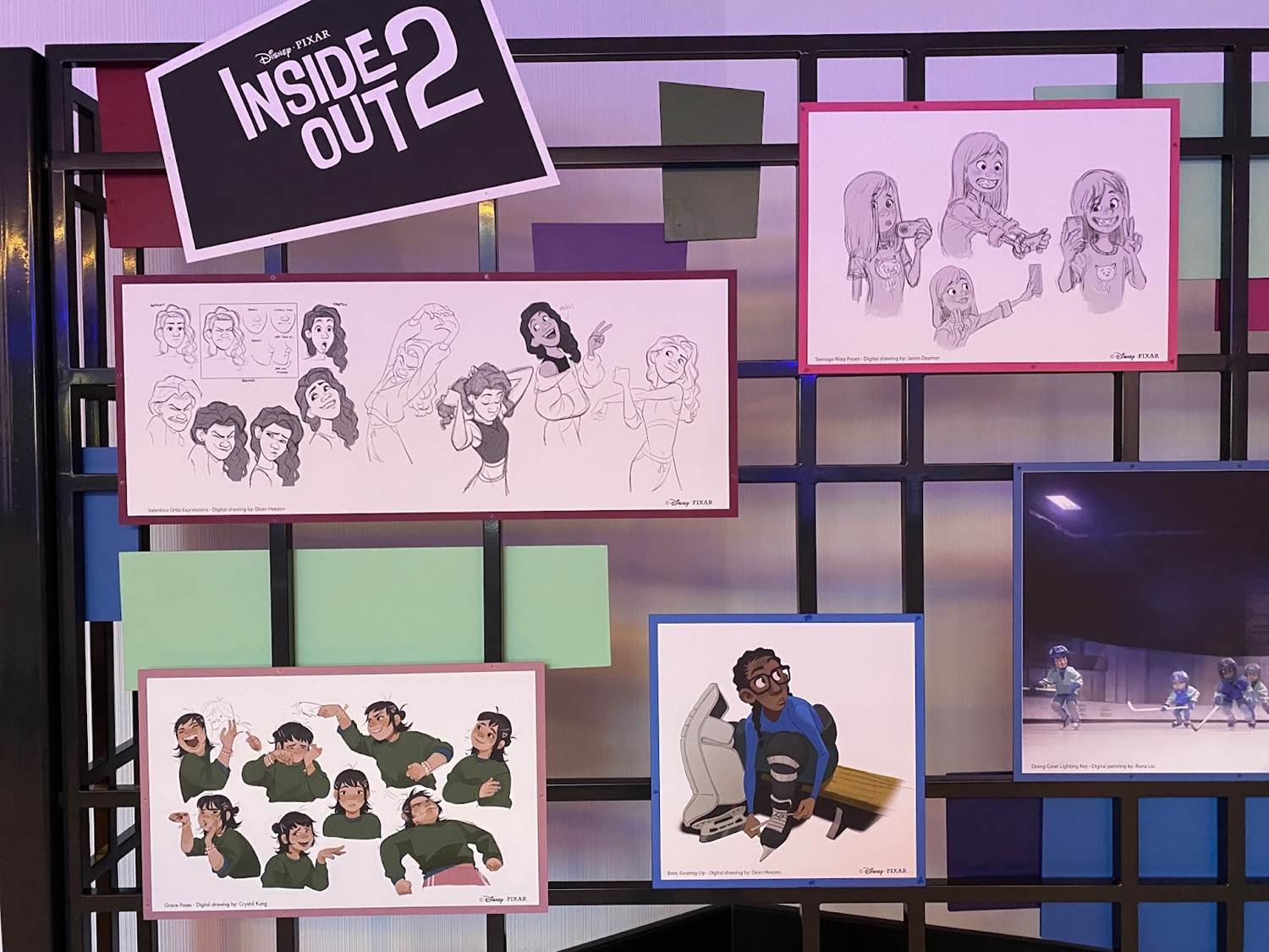 Photos: “Inside Out 2” Artwork and Maquettes On Display at the Pixar ...