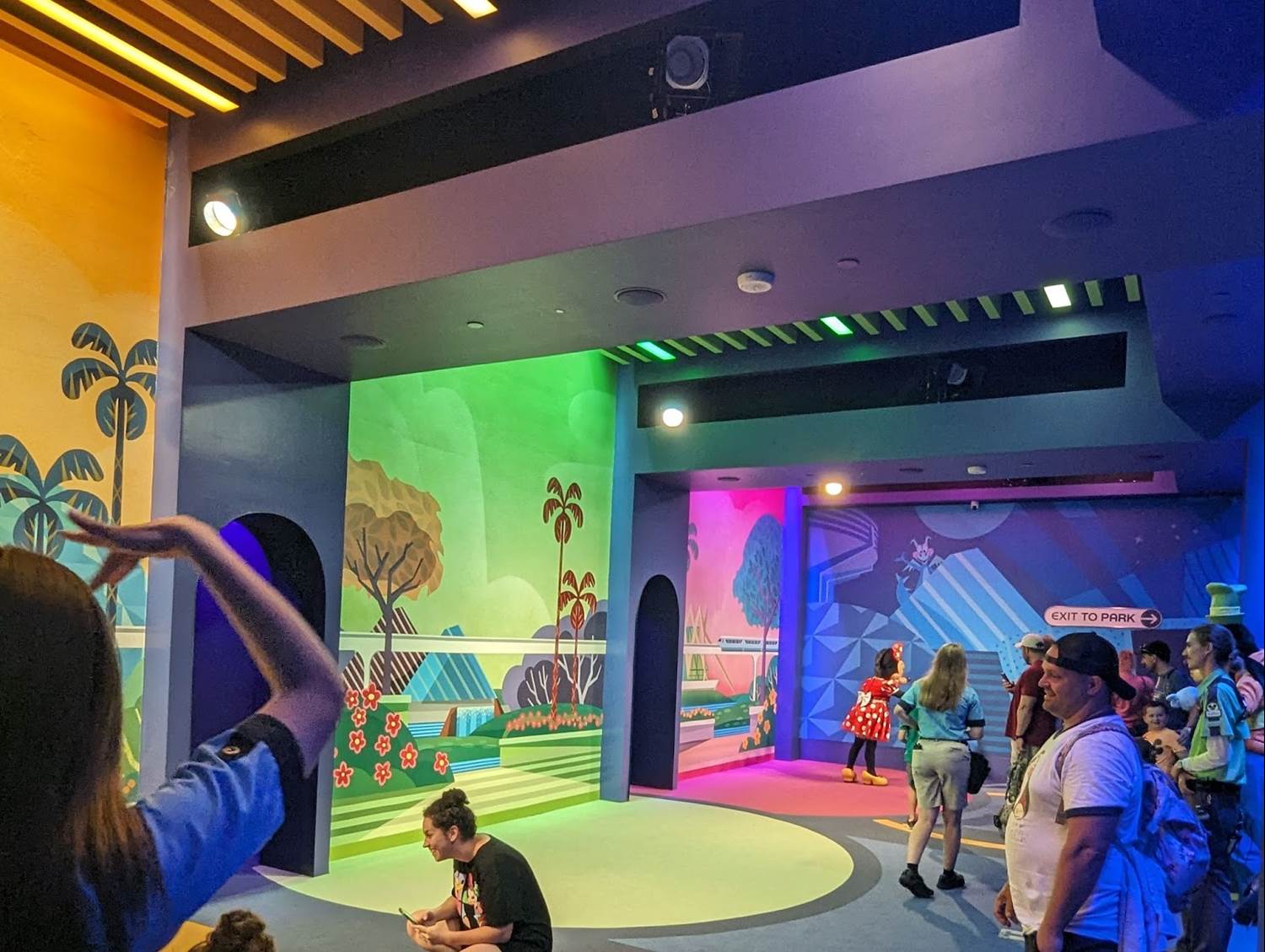 Photos: Mickey, Friends, And A Fun Mural Celebrating EPCOT History ...