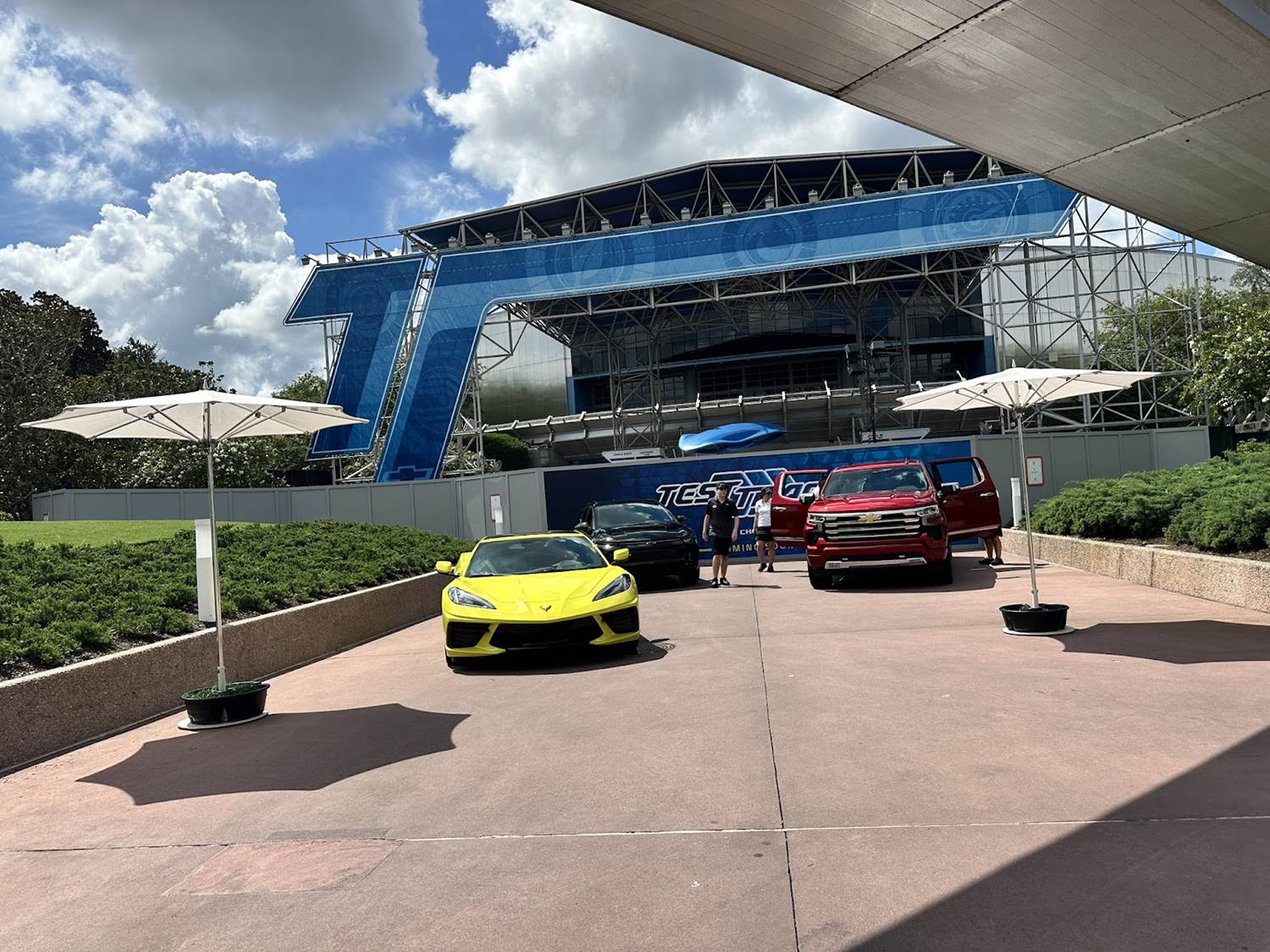 Photos: Walls (and Cars) Up At Test Track Amid Reimagining ...