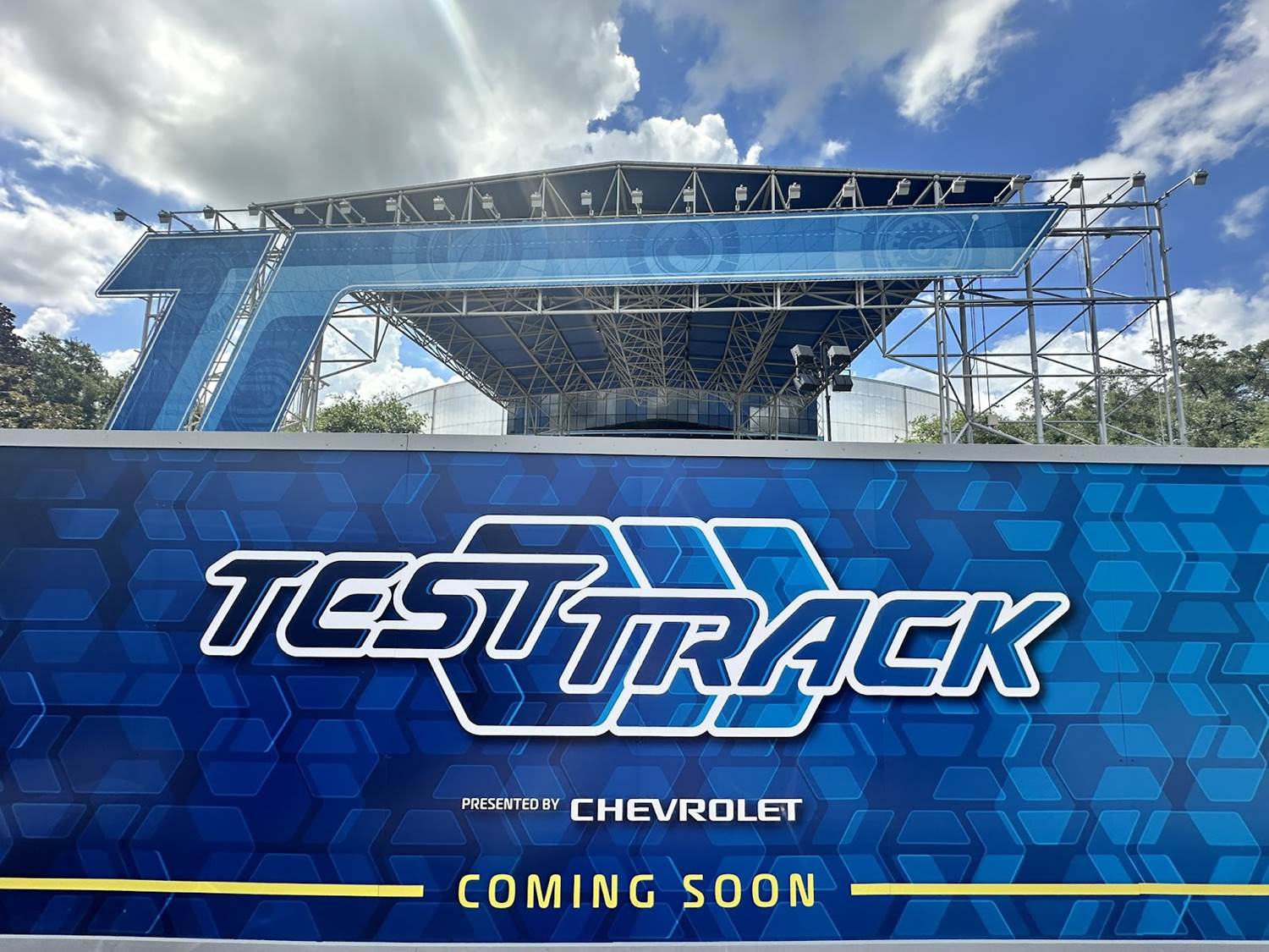 Photos: Walls (and Cars) Up At Test Track Amid Reimagining ...