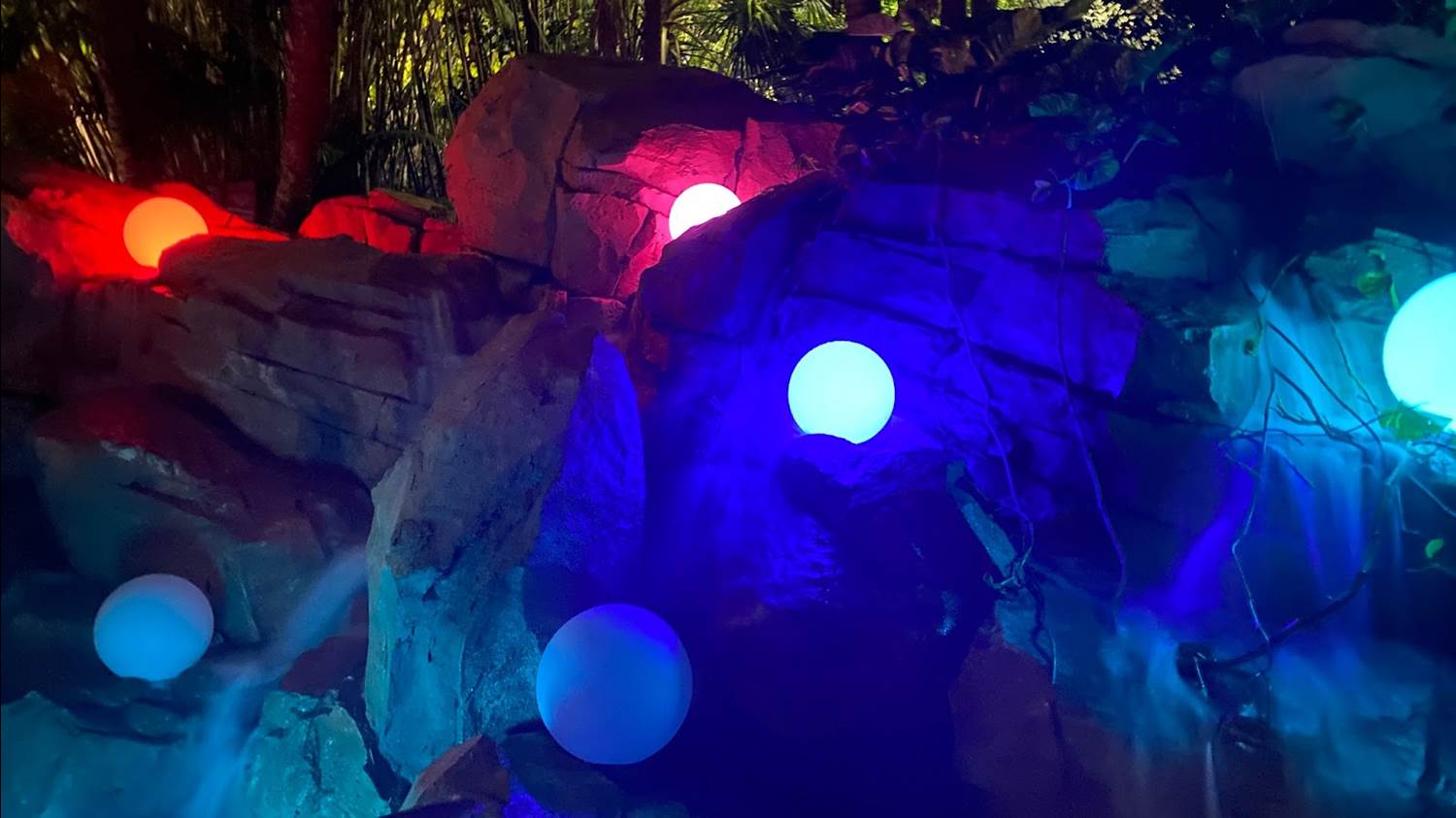 Photos/Video: AquaGlow Lights Up The Night At Aquatica Orlando ...