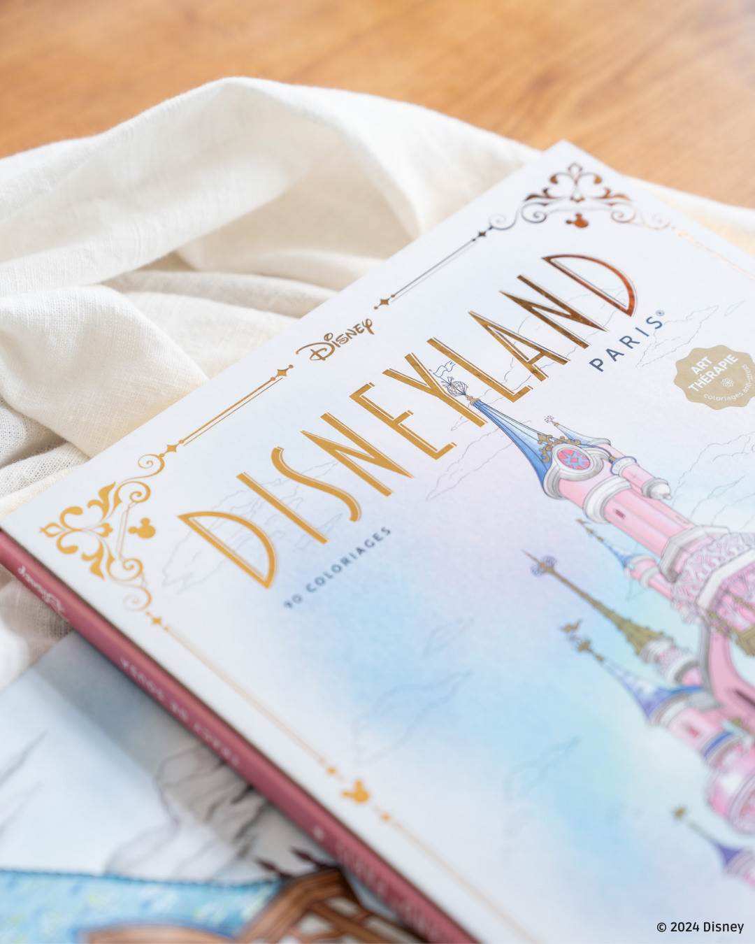 Disneyland Paris Releases Hachette Art Thérapie Coloring Book ...
