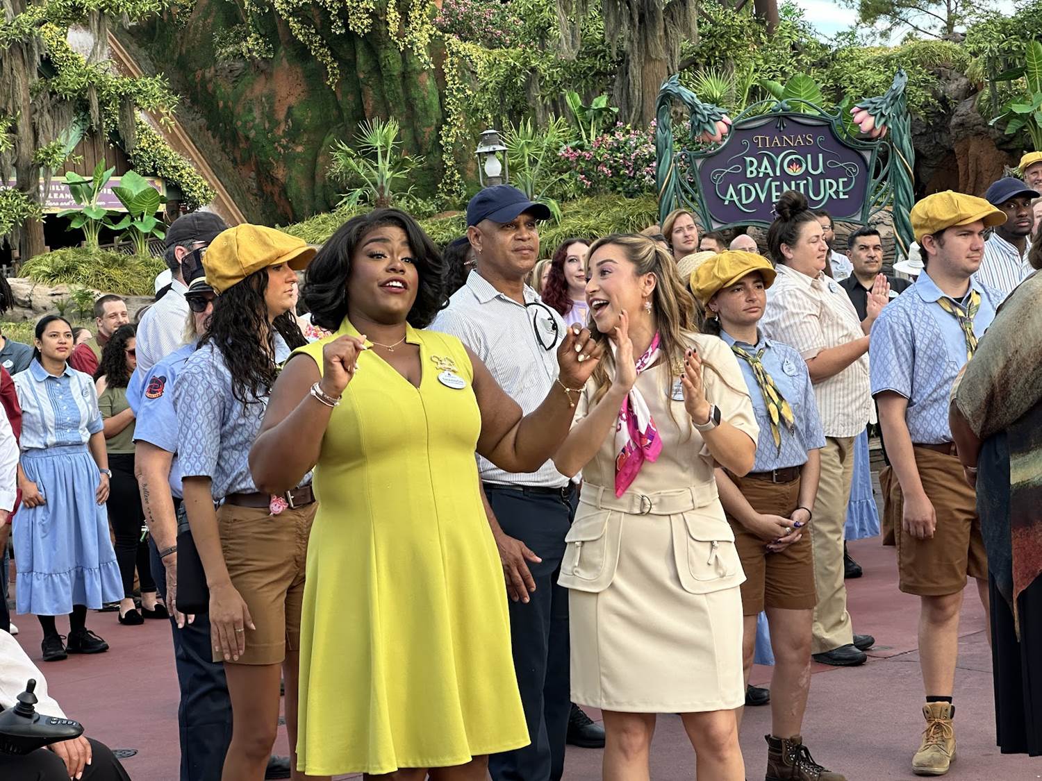 Special Moment For Cast Members Held Ahead Of Official Debut Of Tiana's ...