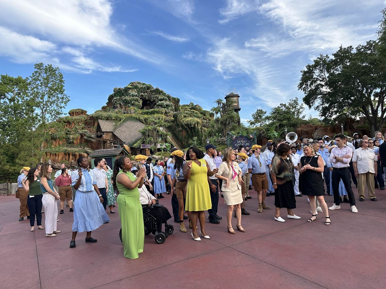 Special Moment For Cast Members Held Ahead Of Official Debut Of Tiana's ...