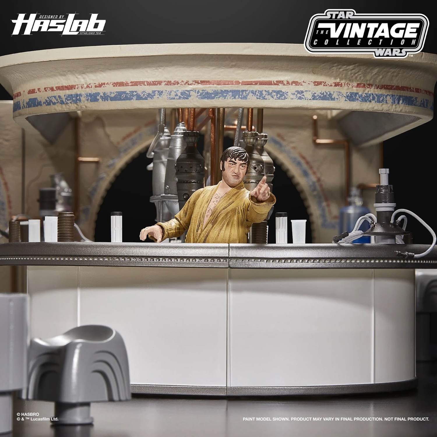 Star Wars Mos Eisley Cantina Revealed as Next Impressive HasLab The ...