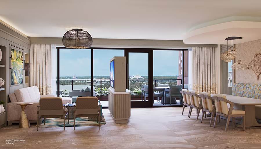 Take A First Look At The Rooms of DVC's New Island Tower at Disney's ...
