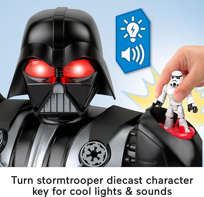 Toy Unboxing / Review: Fisher-Price and Imaginext's Star Wars Darth ...