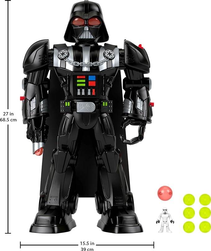 Toy Unboxing / Review: Fisher-Price and Imaginext's Star Wars Darth ...