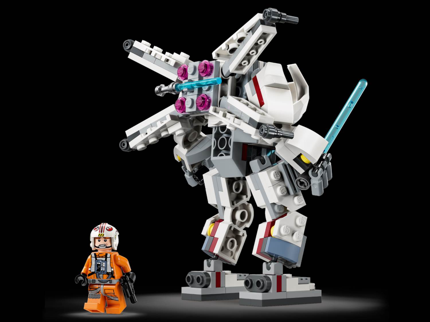 Toy Unboxing / Review: LEGO Star Wars Luke Skywalker X-Wing Mech ...