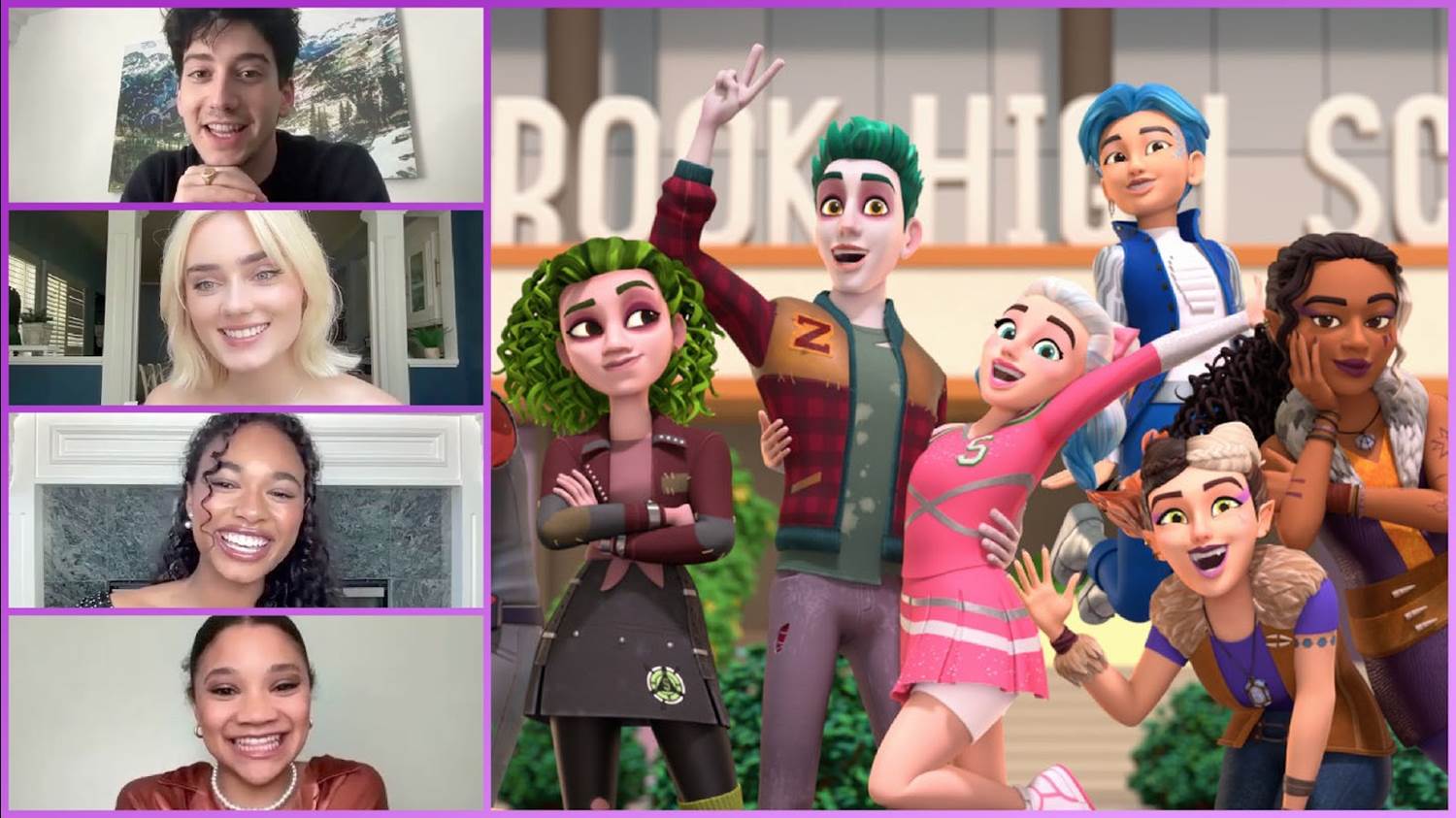 "ZOMBIES: The Re-Animated Series" Stars Reveal How Voicing Their ...