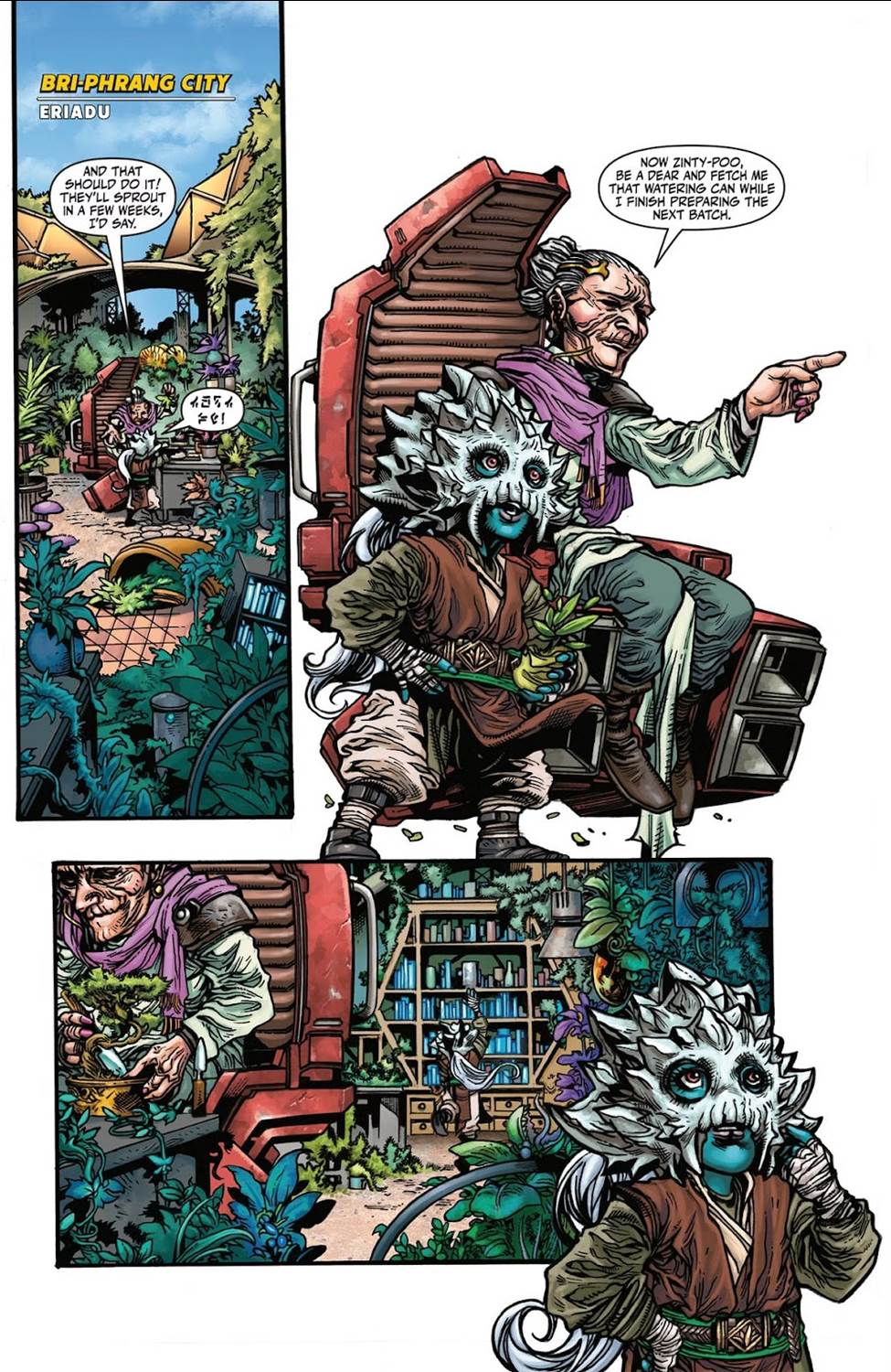 Comic Review - The Jedi Help Evacuate the Planet Eriadu in "Star Wars ...