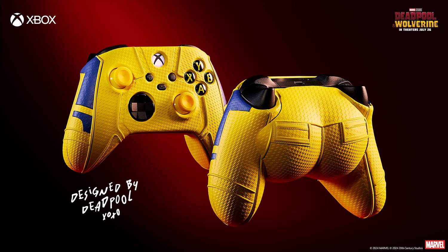 Deadpool Designs a Cheeky Wolverine-Inspired Xbox Controller ...