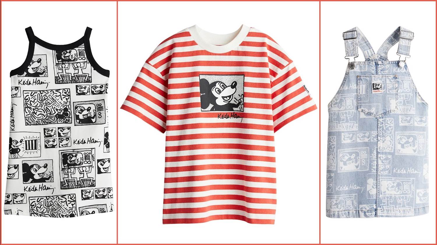 H&M to Launch Mickey Mouse x Keith Haring Kidswear Collection ...