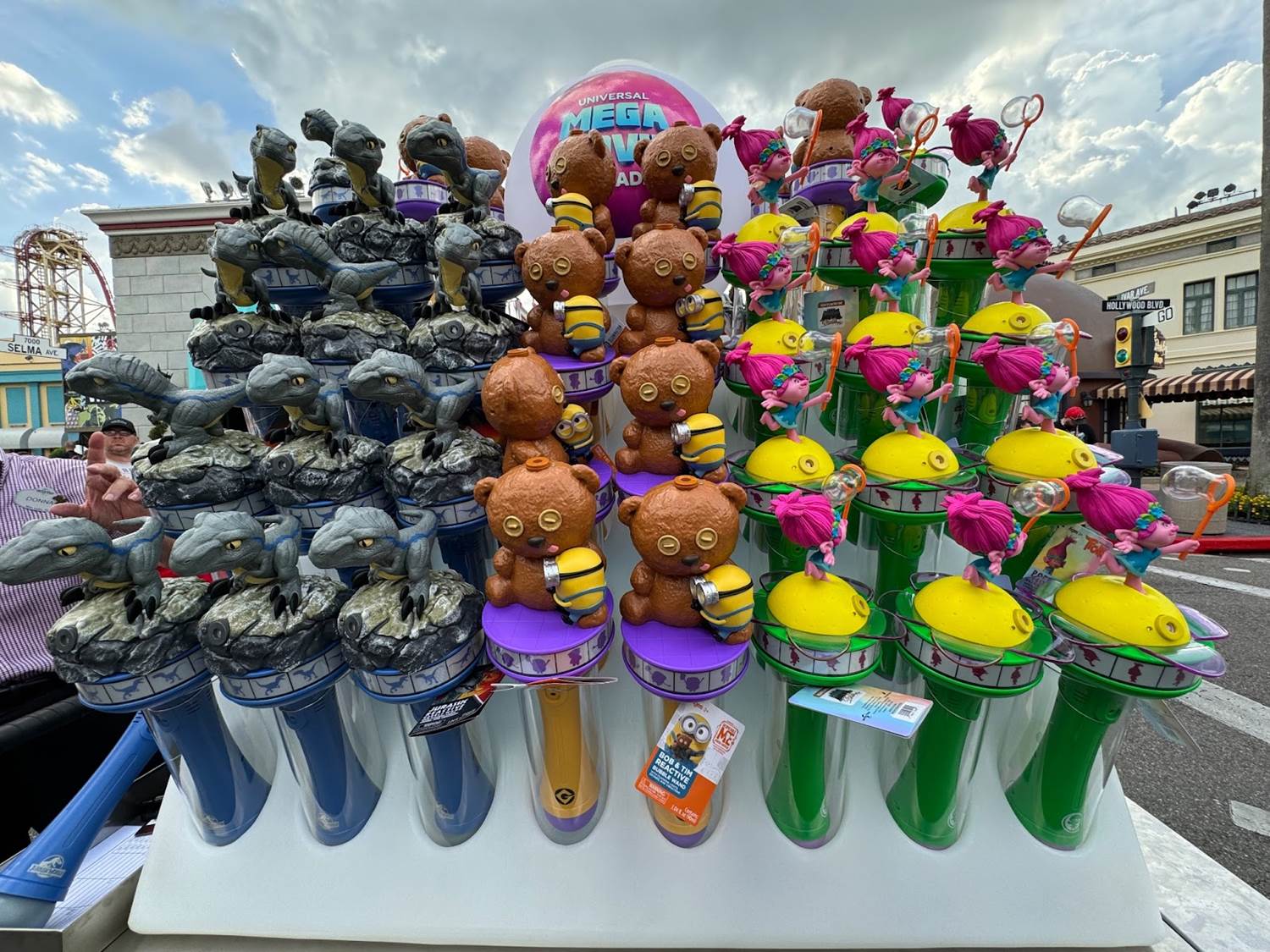 “Jurassic World,” “Minions” and “Trolls” Bubble Wands Interact with the ...